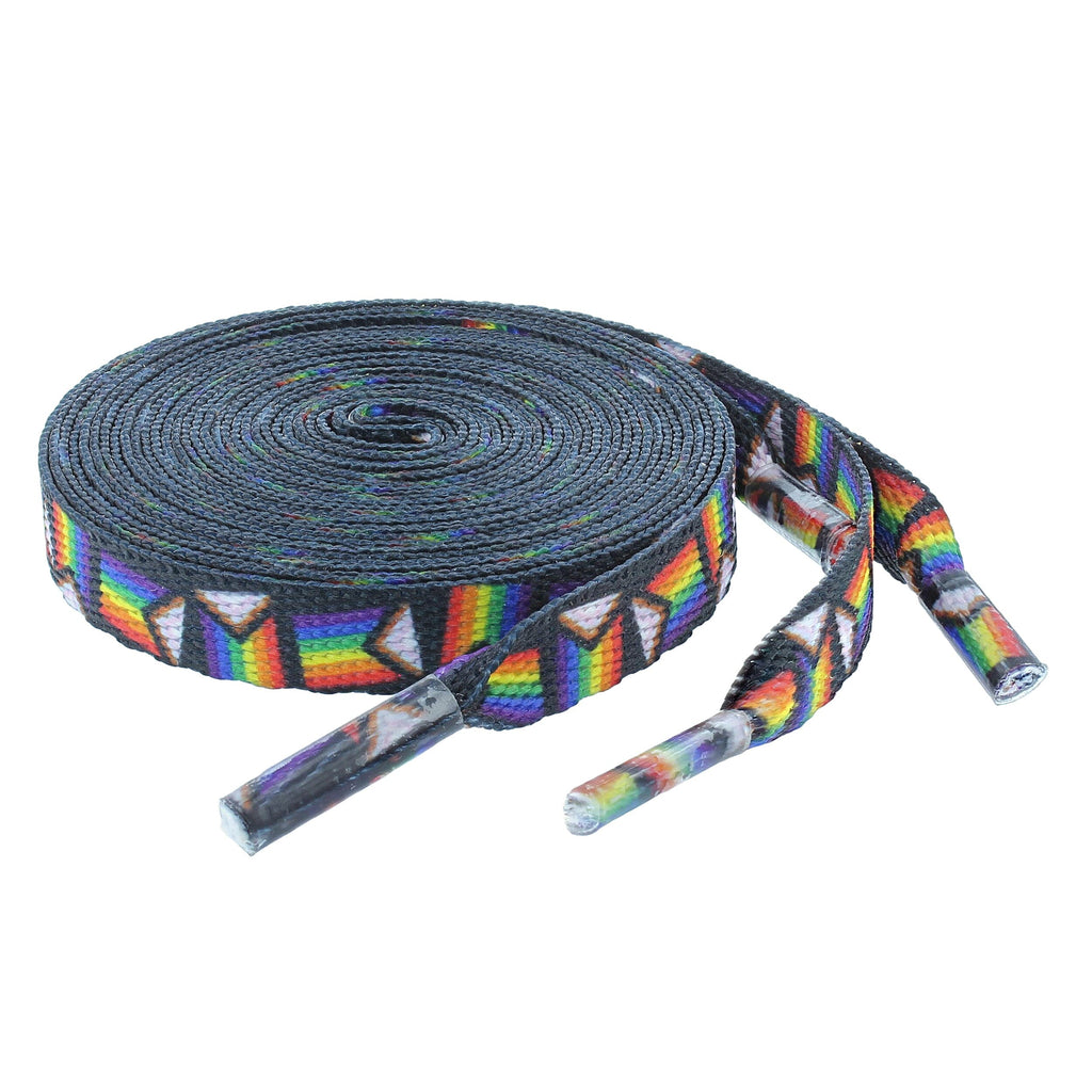 Daniel Quasar Flag Shoelaces, LGBTQ Laces in Bulk – We are Pride