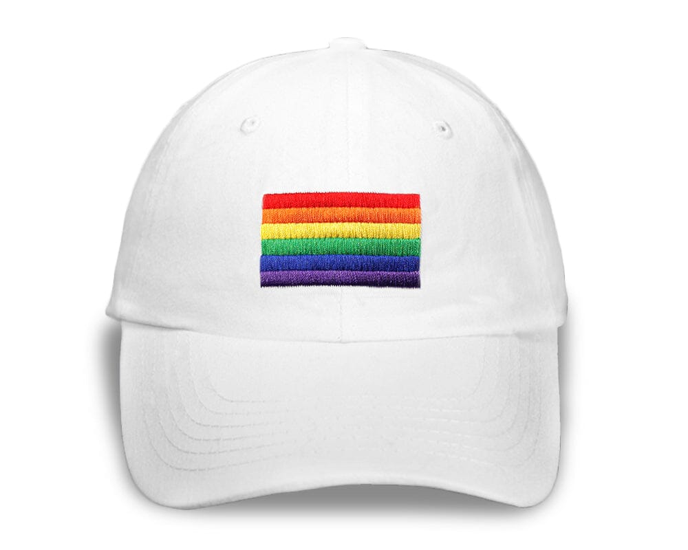 Rainbow Flag Baseball Hats, Rainbow PRIDE Flag Hats, LGBTQ Hats Bulk – We are Pride