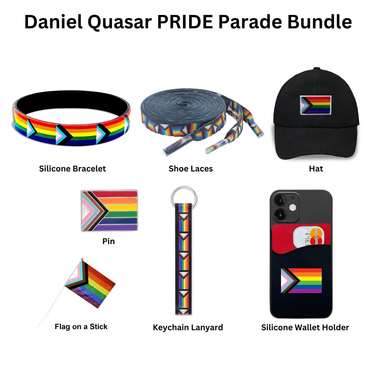 Rainbow Pride Parade Bundle - LGBTQ Socks, Hats, Pins, Gloves, Keychains – We are Pride