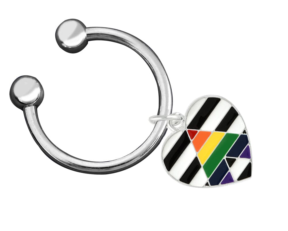 Heterosexual Straight Ally Flag Key Chains – We are Pride