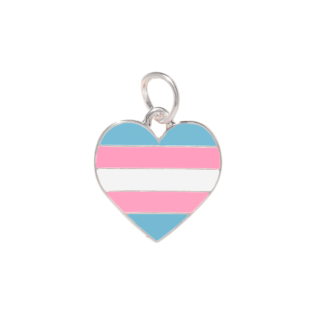 Transgender Flag Charms, Transgender Heart Flag Charms, Jewelry – We ...