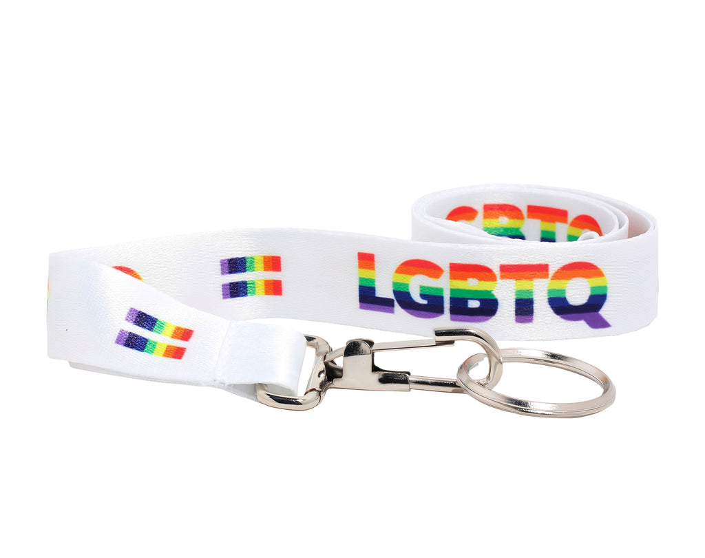 LGBTQ Bulk Rainbow Pride Lanyards LGBTQ Gay Pride Awareness – We are Pride