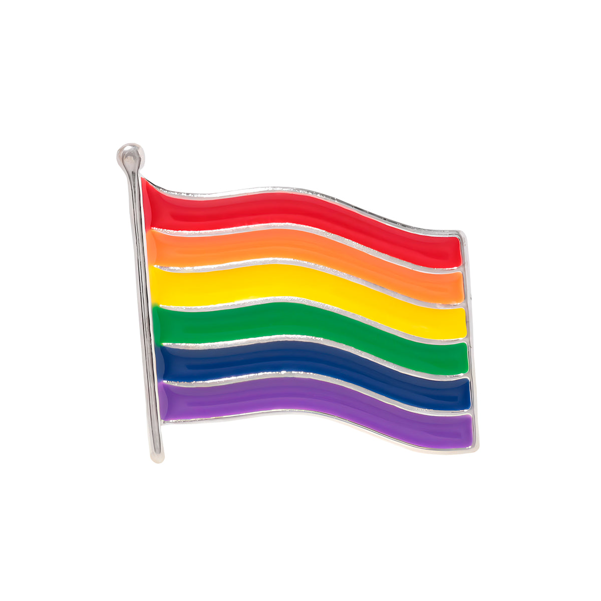Rainbow, Gay Pride Flag Variety Pin Packs, Low Prices - Overnight ...