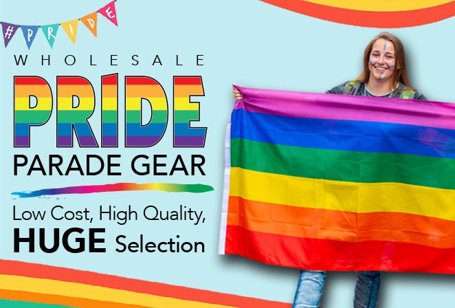 We Are Pride - Bulk Gay Pride Flag Products, LGBTQ Flag Merchandise ...