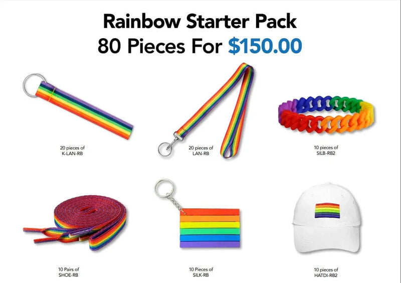 Rainbow Products Variety Pack Kits for PRIDE Parades, Events – We are Pride