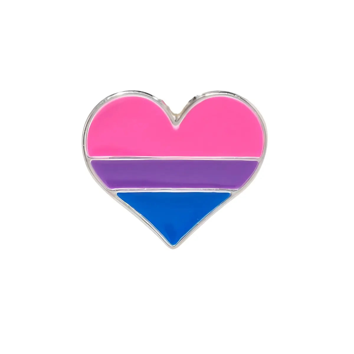 Bisexual Heart Shaped Pins, LGBTQ Gay Pride Bulk Pins – We are Pride