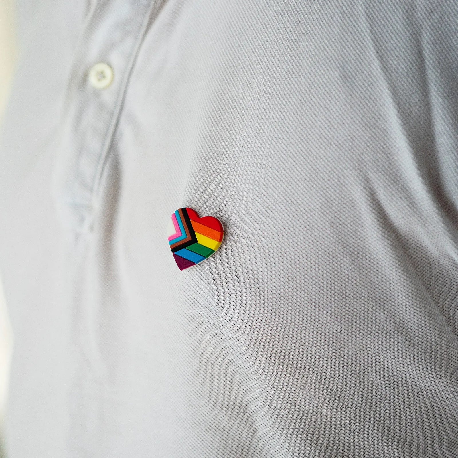"Progress Pride" Daniel Quasar Flag Pins in Bulk Packs - We Are Pride ...